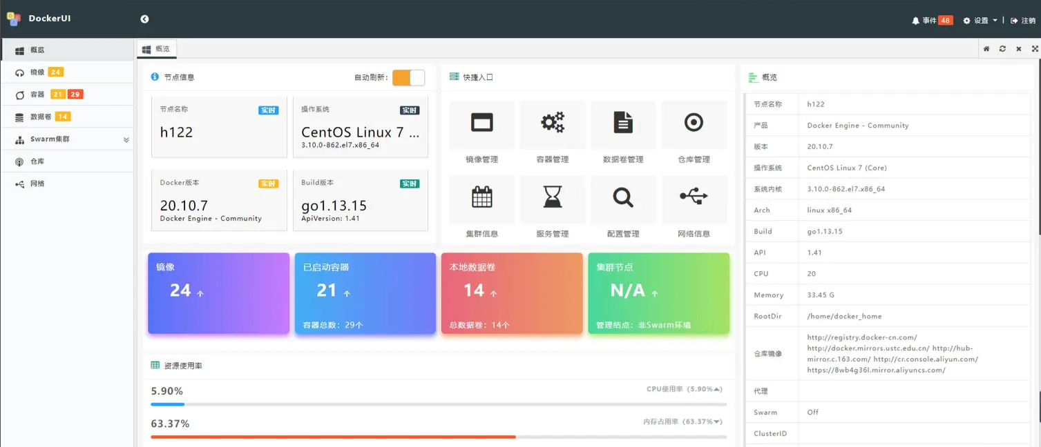 DockerUI - Thousand_Mesh - 博客园